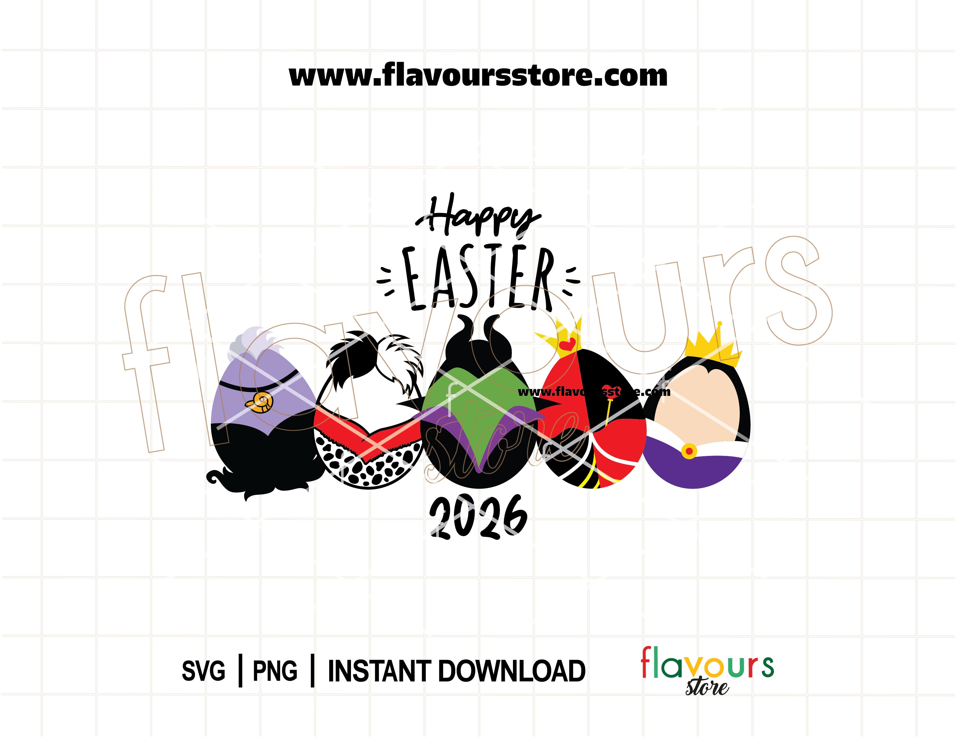 Villains Easter Eggs SVG | Wicked Happy Easter Cut Files Cricut ...