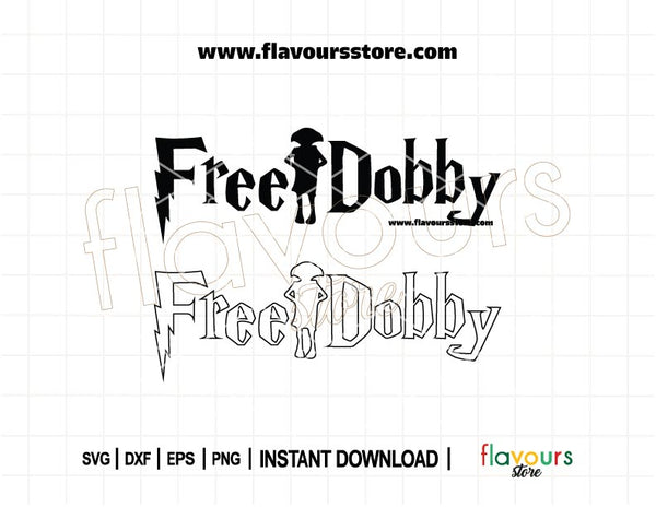 Free Dobby SVG | Harry Potter Quote Cut File for Cricut Crafts ...