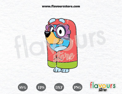 Granny Janet Svg, Bluey Svg, Bluey Dog Svg, Bluey Heeler Svg, Cartoon ...