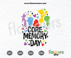 Core Memory Day, Inside Out Characters Silhouette Mickey Heads Svg, Mi ...