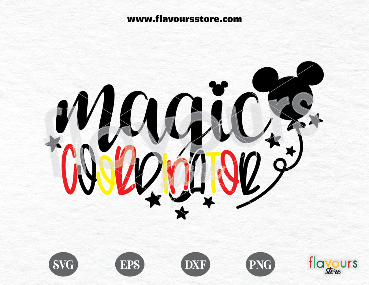 Magic Coordinator svg, Disney svg free, Disney svgs free - FREEBIE ...