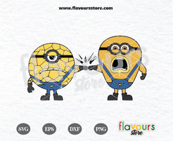 Mega Minions Jerry and Dave Svg, Despicable Me 4, Cute Minion, Mega Mi ...