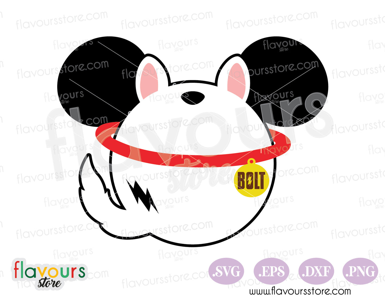 Bolt Ears, Disney Dog SVG Cut File – FlavoursStore