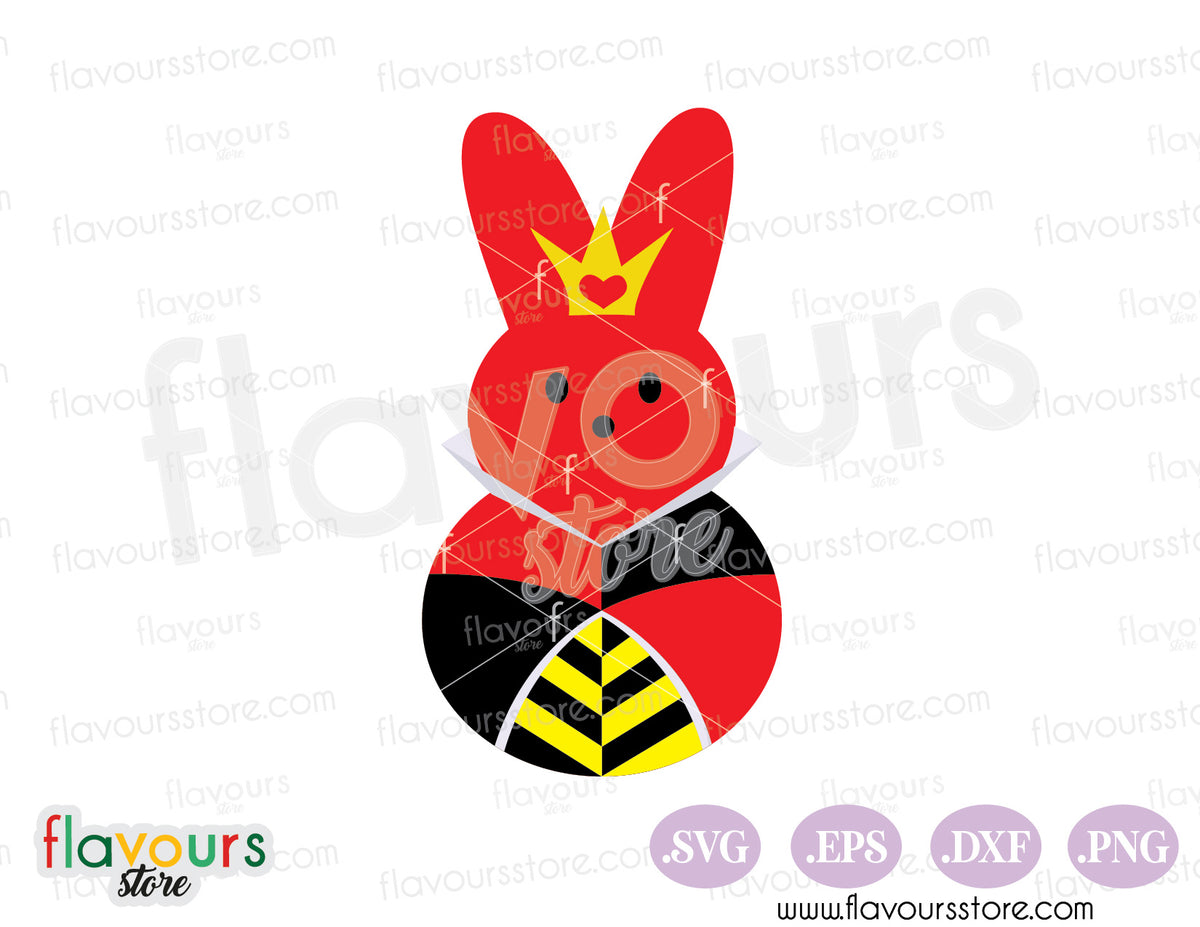 Queen of Hearts Peep, Disney Villains Easter Peeps SVG Cut Files ...