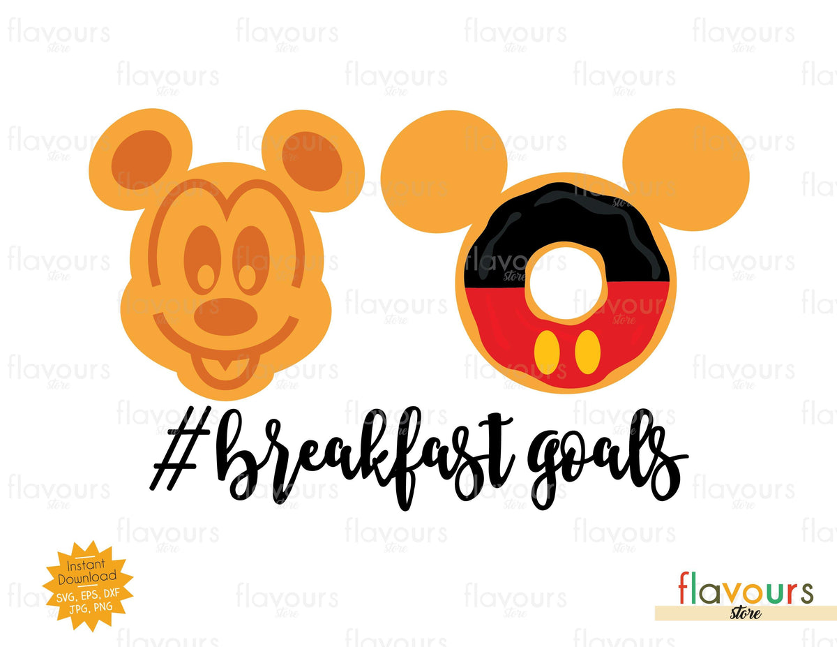 Breakfast Goals - SVG Cut File – FlavoursStore