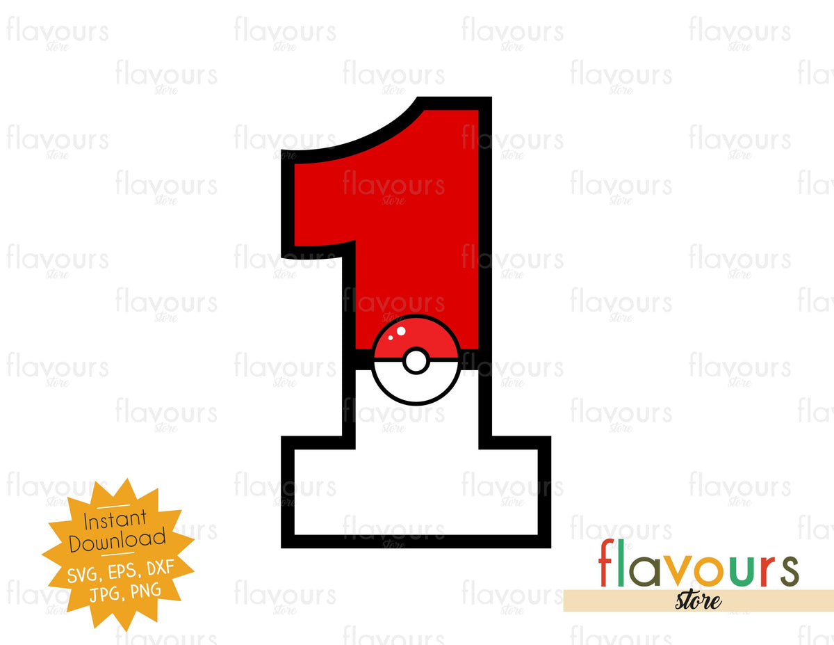 One - Pokeball - Cuttable Design Files – FlavoursStore
