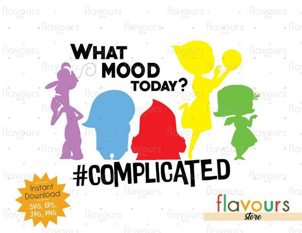 What Mood Today - Inside Out - SVG Cut File – FlavoursStore